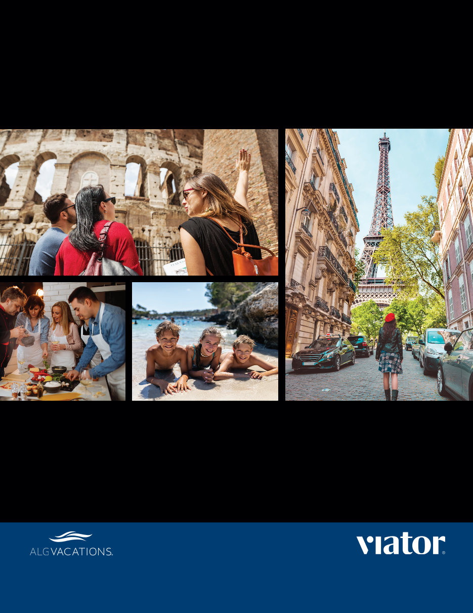 Europe Vacation Collage